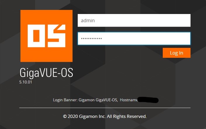 Device upgrade via GUI (Standalone node)