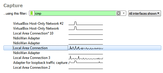How to create an ICMP custom heartbeat PCAP